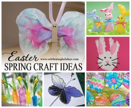Easter and Spring Crafts For Kids | Celebrating Holidays
